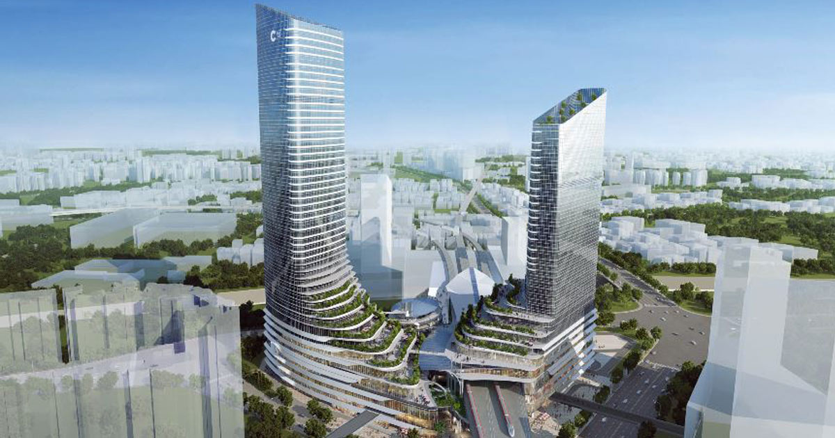 Cadre International TOD Center | Mixed Use / TOD | Projects | NIKKEN ...