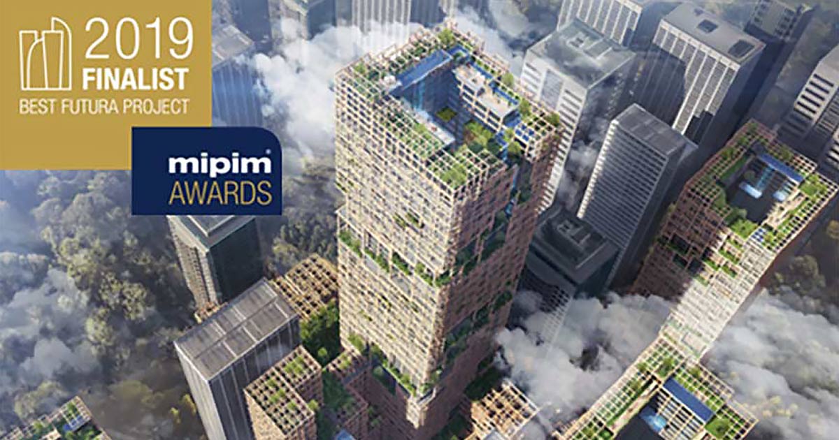木造超高層の実現を目指す「W350計画」がMIPIM Awards 2019のファイナリストにノミネートされました。 | NEWS ...